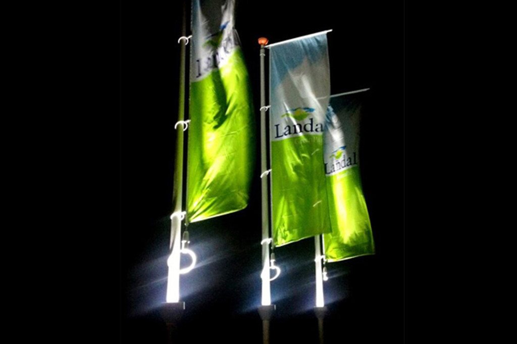 PoleLed projectsPoleLed | Flagpole lights